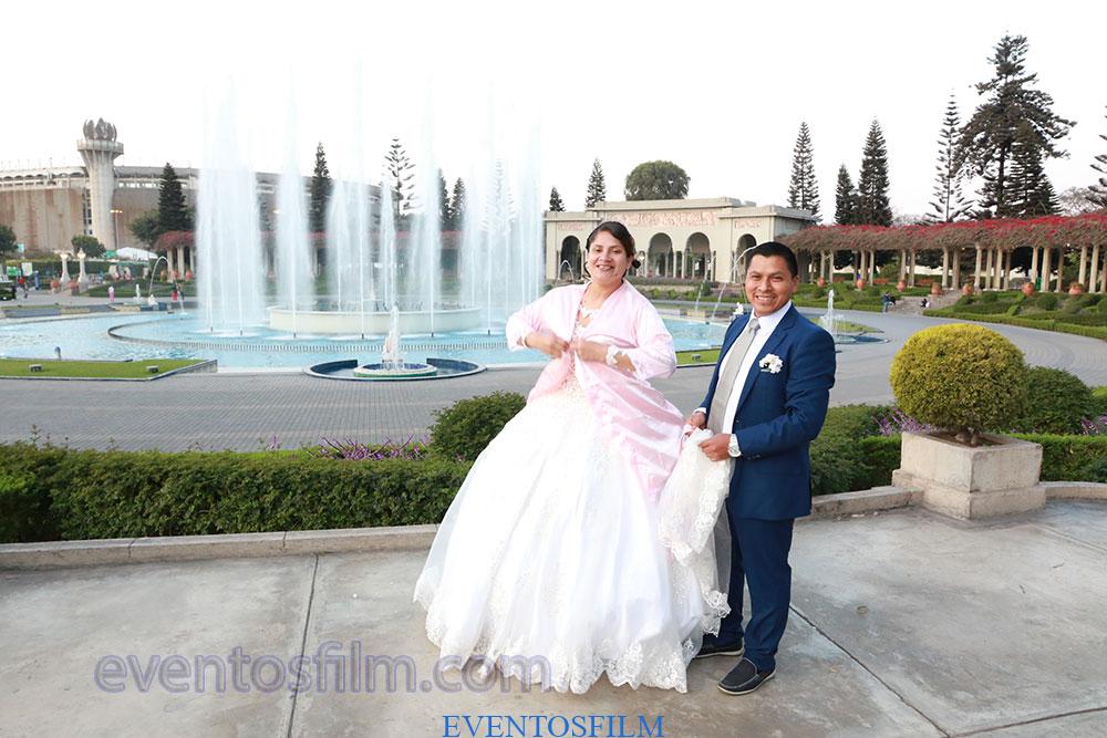 sesión pre-boda parque de las aguas lima - EVENTOS FILM