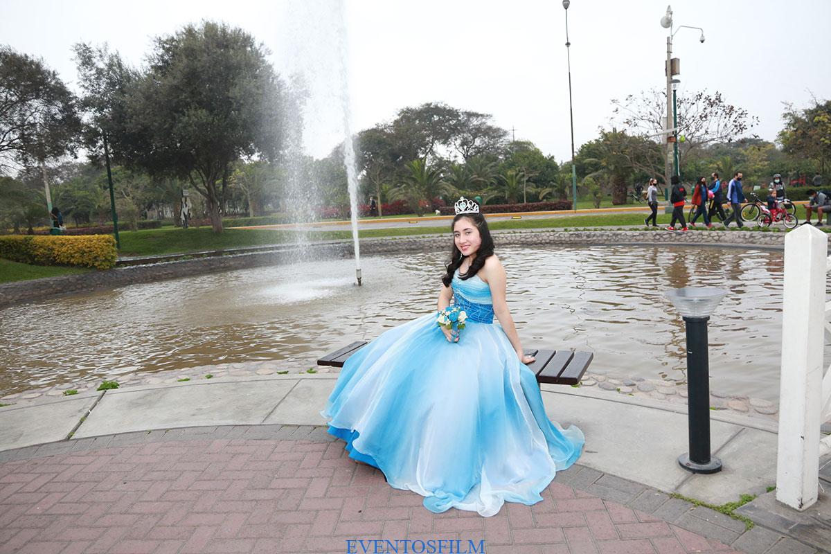 Sesión de fotos 15 años en Parque de la Felicidad de San Borja ...